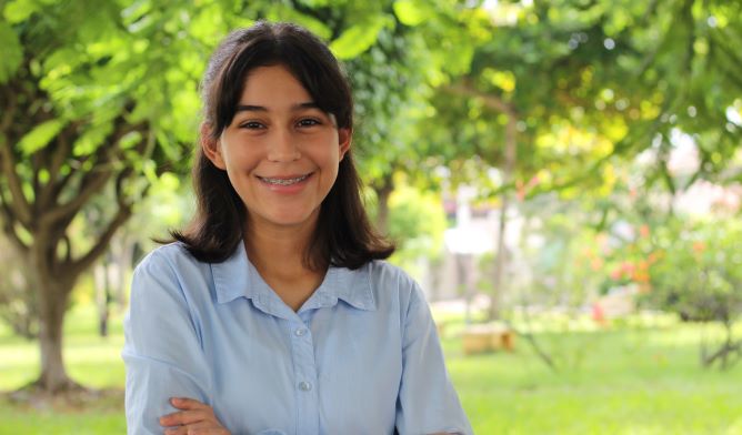 Sofia Mejia, nos representa en la COP27, en Egipto